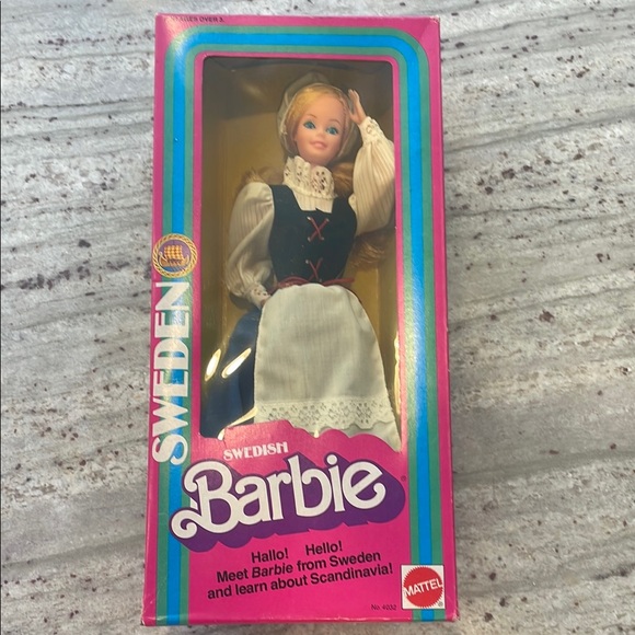 Toys | Mattel Swedish Barbie Doll | Poshmark